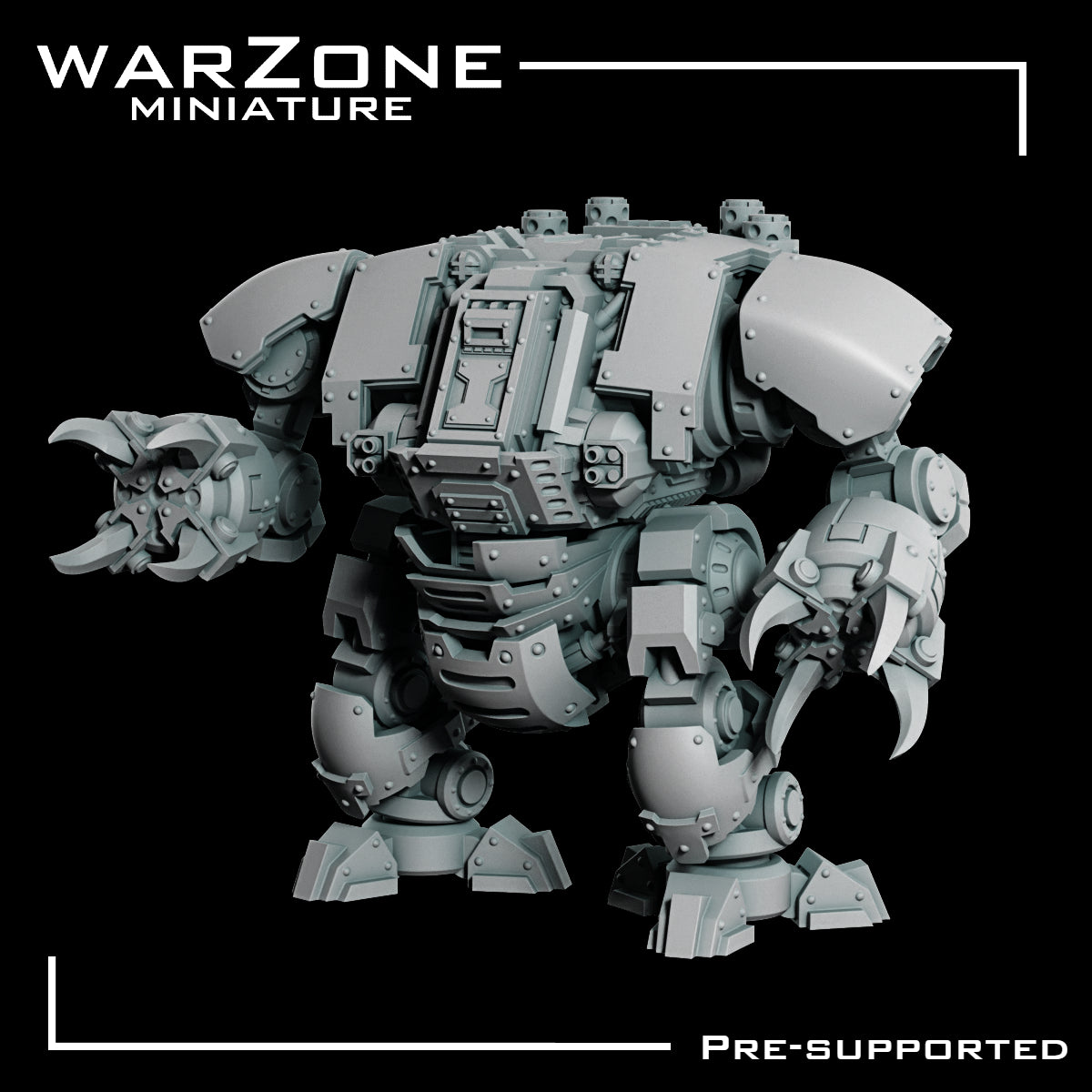 Warforged Exo-Suit Dreadnought - Mecha Multiparte Warhammer 40K | 13 ...